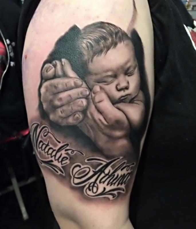 Daughter Tribute by Felipe Amaya: TattooNOW